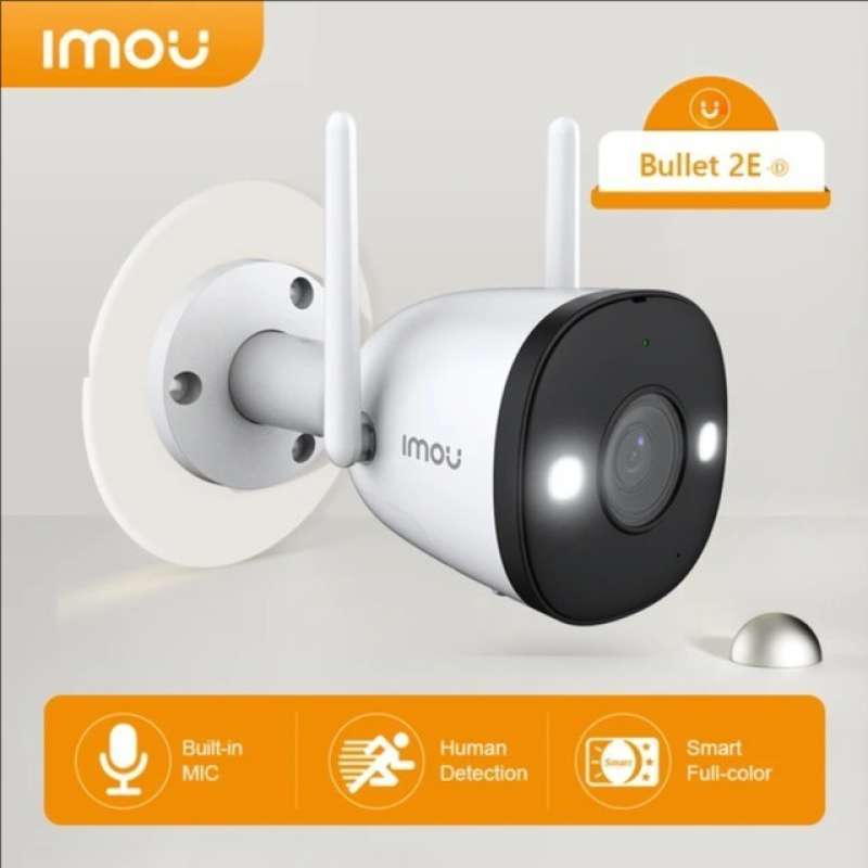 Promo Imou Bullet 2e - 3mp Smart Color Night Vision Human Detection ...