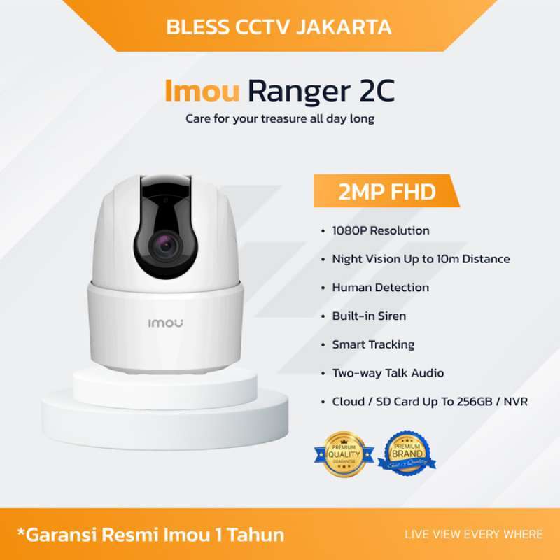 Promo Imou Ranger 2c Ip Camera Smart Tracking With 360* Coverage Diskon ...