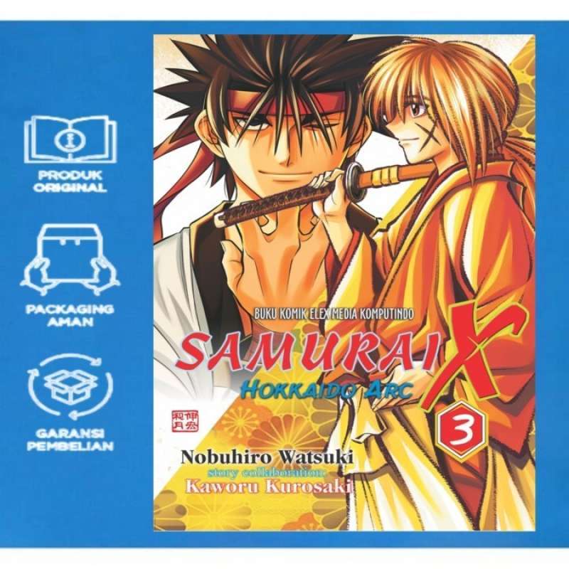 Promo Komik Manga - Samurai X Hokkaido Arc Vol 03 / Diskon 23% Di Seller Malini Store ...
