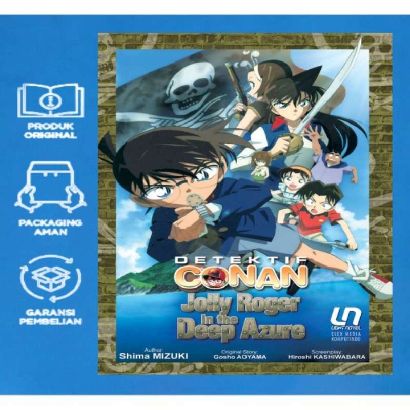 Promo Komik Light Novel Detektif Conan Jolly Roger In The Deep Azure ...