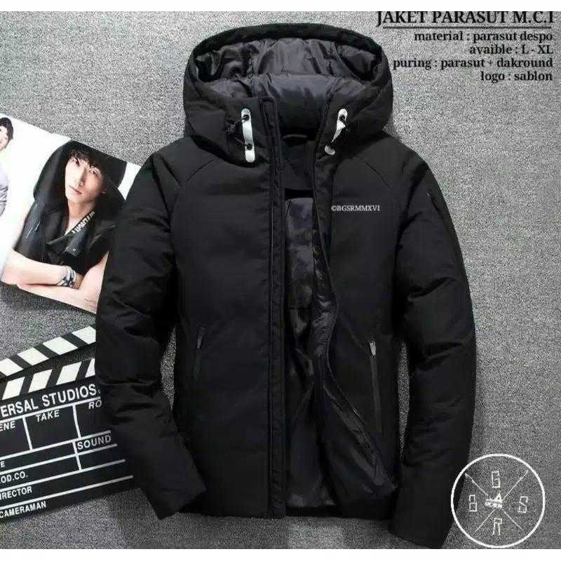 Jual Jaket Pria Puffer Parasut Terlaris - Jaket Pria Waterproof ...