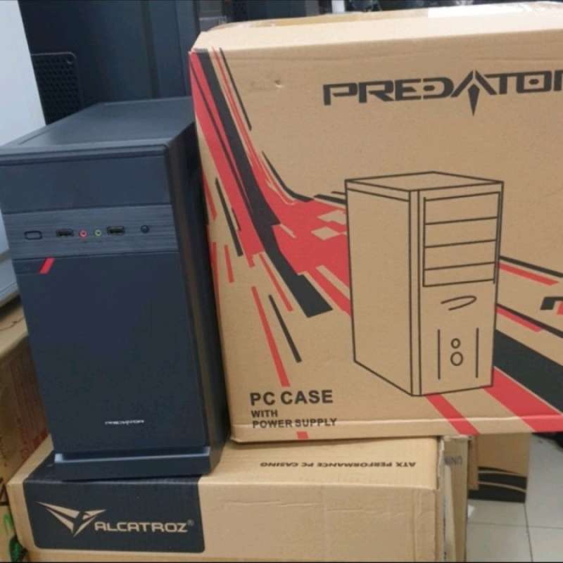 Promo Casing Pc Cpu Komputer Standar Plus Power Supply Diskon 23 Di Seller Scrollbox Store