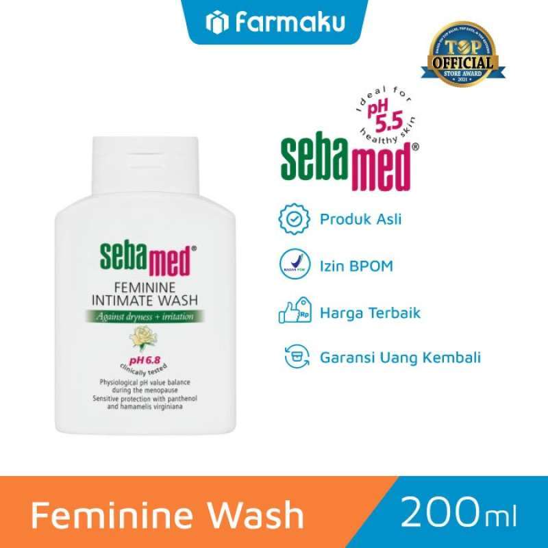 Jual Sebamed Feminine Intimate Wash Menopause Dryness & Irritation 200 ...