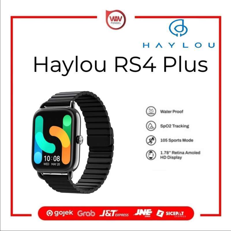 Jual Haylou Rs4 Plus Smartwatch Spo2 Amoled Ip68 Sport Smart Watch ...