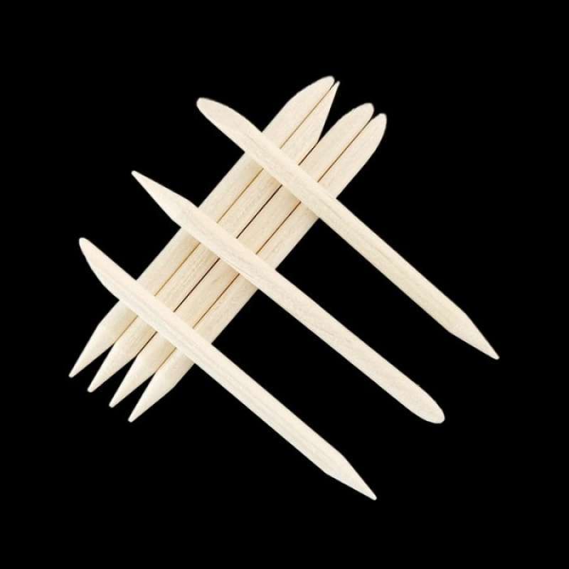 Jual Wooden Stick Kuku / Stik Kayu Kuku / Pendorong Kutikula Kayu ...