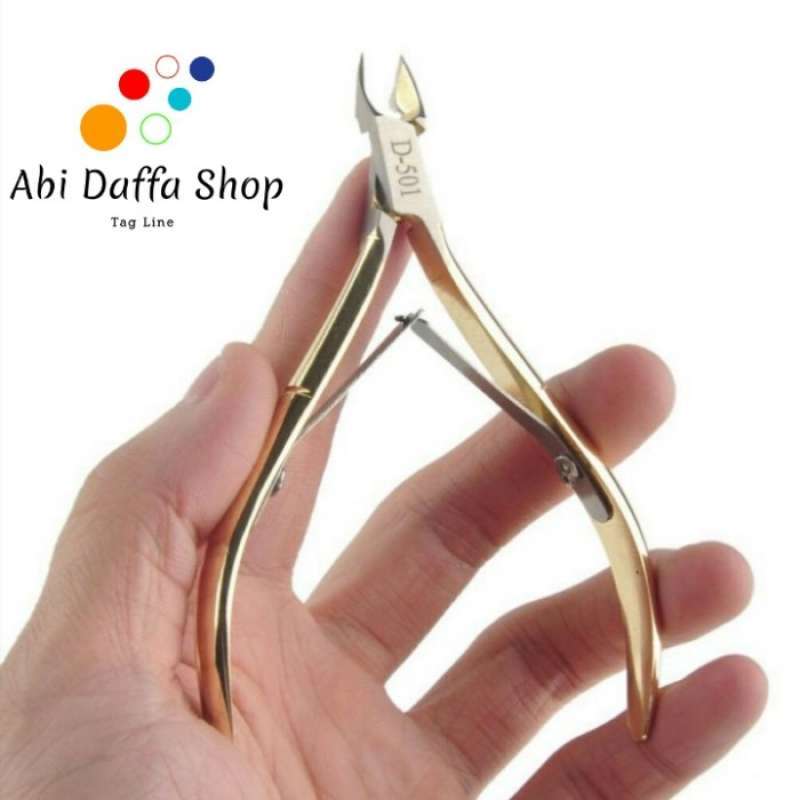 Jual Tang Potong Kuku / Tang Solingen Gold Nail Art Cutter Cuticule Di ...
