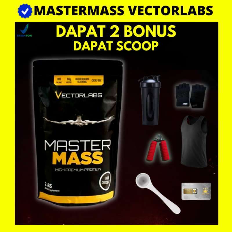 Promo Mastermass 900 Gr Vectorlabs Master Mass Gainer Bpom 2lb ...