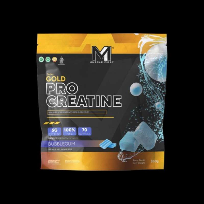 Promo M1 Musclefirst Gold Pro Creatine 350 Gram Creatine Monohydrate ...