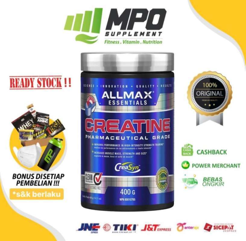 Promo Allmax Nutrition Micronized Creatine 400gr Allmax Creatine ...