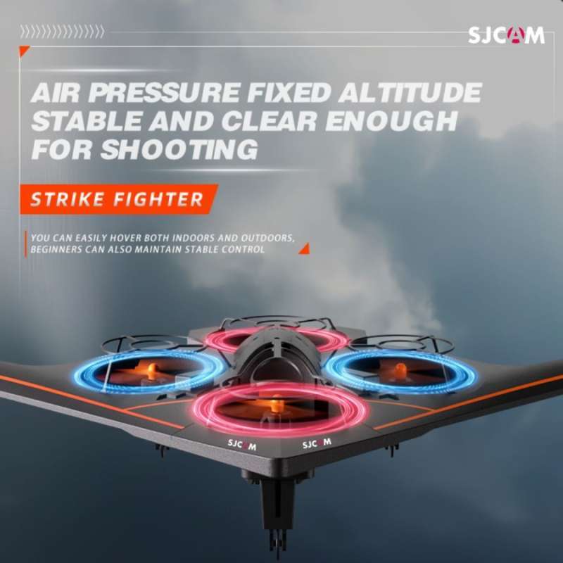 Promo Sjcam Sjd02 Rc B2 Airplane Drone 360° Rotation With Camera Cool ...