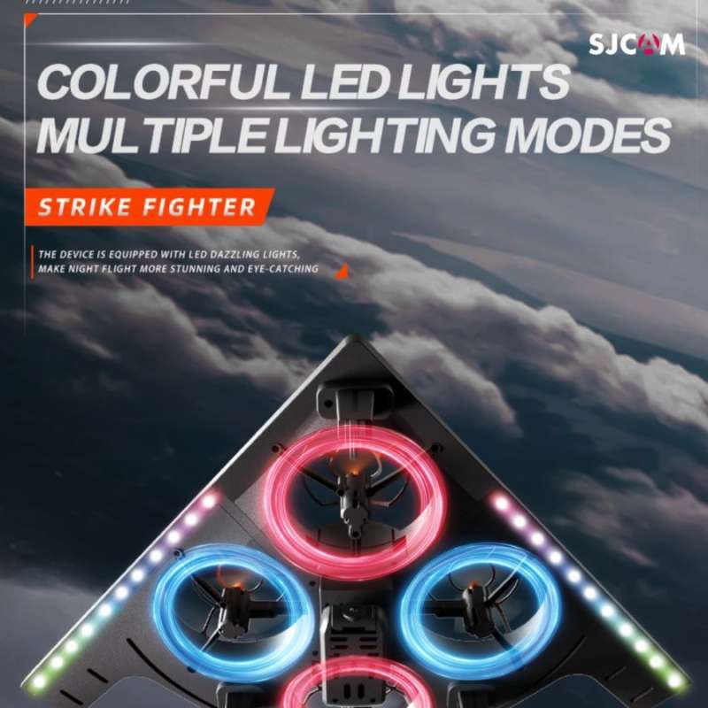 Promo Sjcam Sjd02 Rc B2 Airplane Drone 360° Rotation With Camera Cool ...