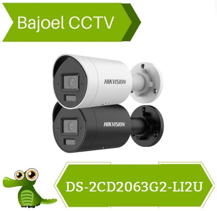 Promo Cctv Hikvision Ip Cam 6mp Ds-2cd2063g2-li2u Built-in Arrayed Dual-microphone Acusense ...