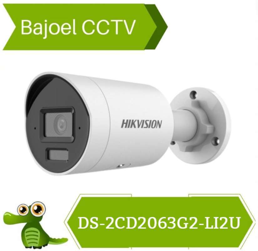 Promo Cctv Hikvision Ip Cam 6mp Ds 2cd2063g2 Li2u Built In Arrayed Dual