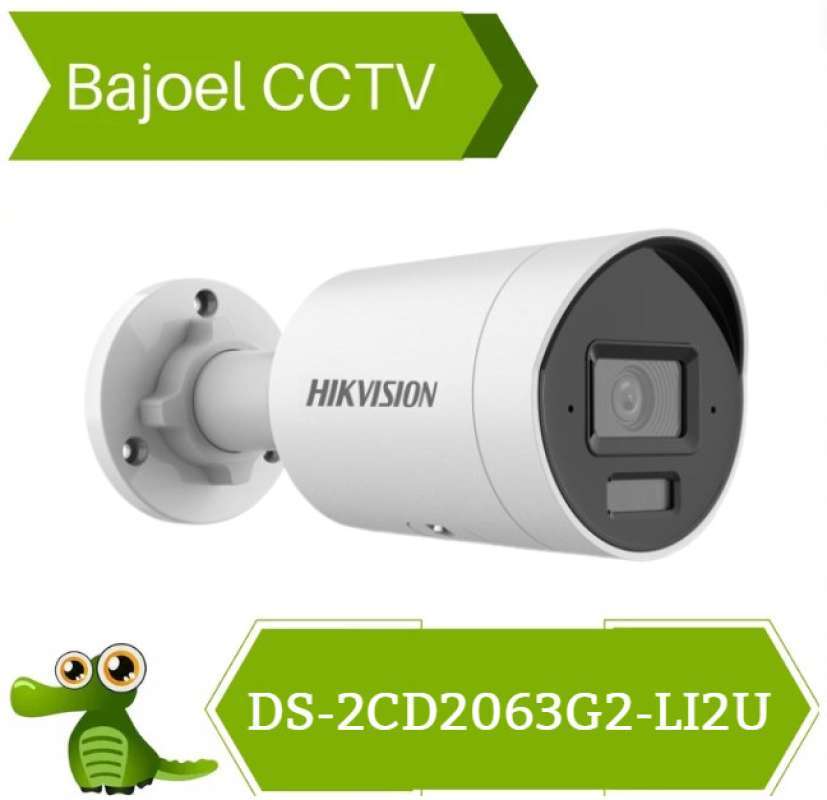 Promo Cctv Hikvision Ip Cam 6mp Ds 2cd2063g2 Li2u Built In Arrayed Dual