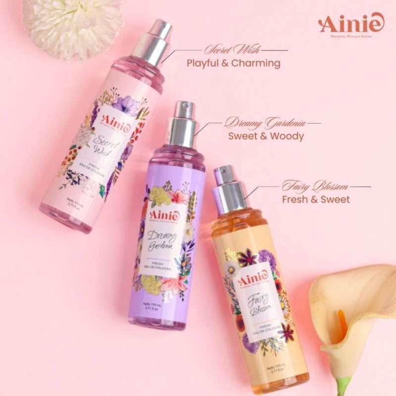 Jual Ainie Fresh Eau De Cologne 110ml Parfum Wanita - Dreamy Gardenia ...