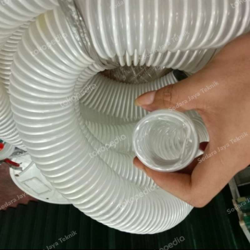 Promo Promo- Selang Flexible Ducting Hose 1 1/2 Inch Selang Serbuk Kayu ...