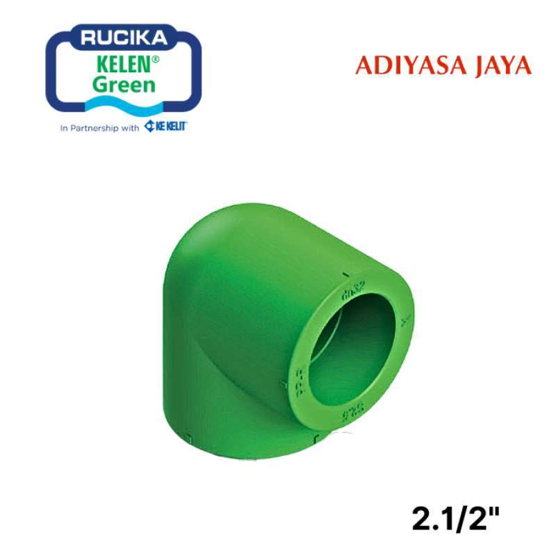 Jual Elbow 90' 2.1/2 (rucika Kelen Green) / Knie Ppr Di Seller Adiyasa ...