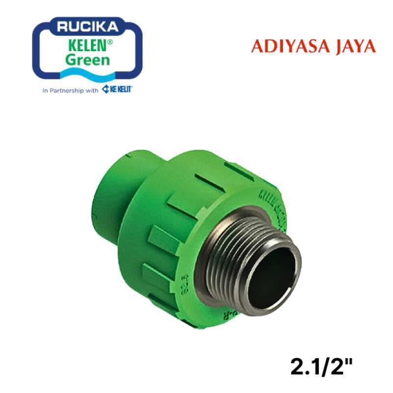 Jual Male Thread Joint 2.1/2 (rucika Kelen Green) / Sdl Ppr Di Seller ...