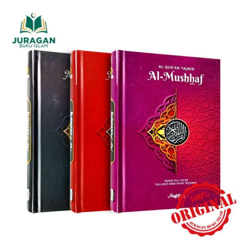 Promo Ori Al Quran Mushhaf A5 Hc Tajwid Non Terjemah - Maghfirah ...