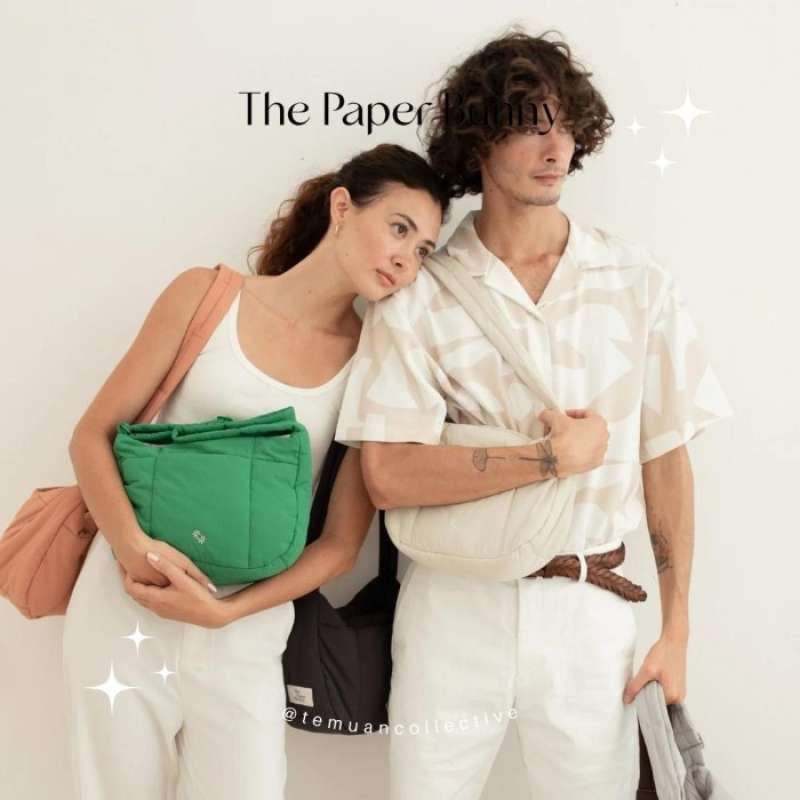 Jual The Paper Bunny Puffer Swing - Nylon Shoulder/crossbody Bag ...