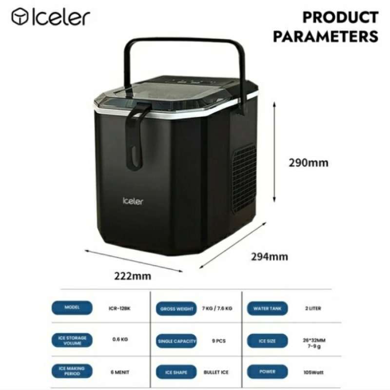Promo Mesin Es Batu/ Mesin Pembuat Es Batu/ Iceler/ Ice Maker Diskon 23 ...