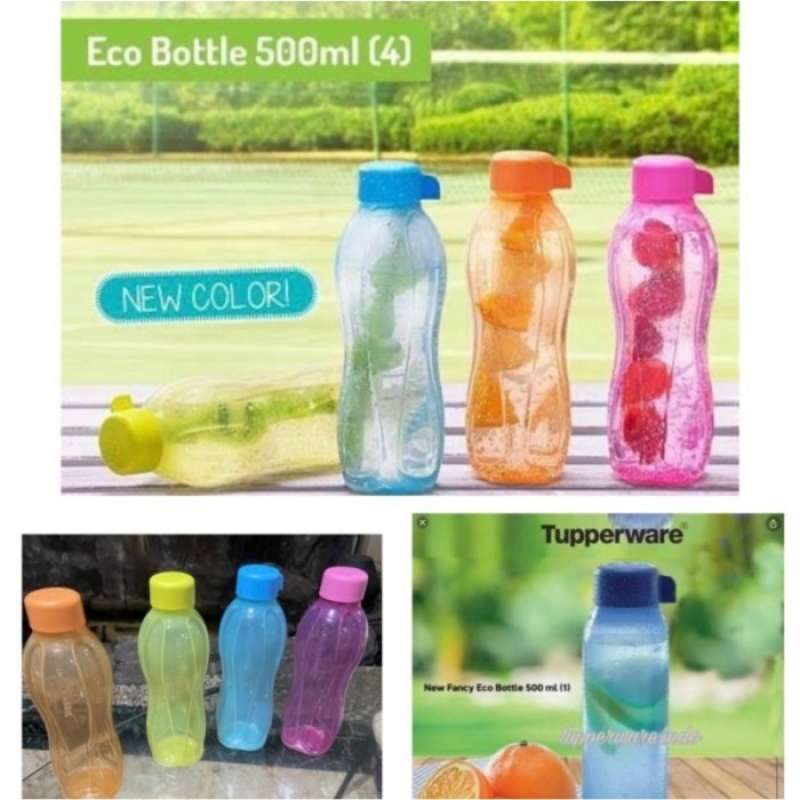 Promo Botol Minum Eco Bottle 500 Ml Tutup Ulir Diskon 23% Di Seller ...