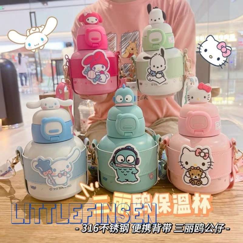 Promo Sanrio Botol Minum Termos Stainless 316 Volume 520 Ml Diskon 23% ...