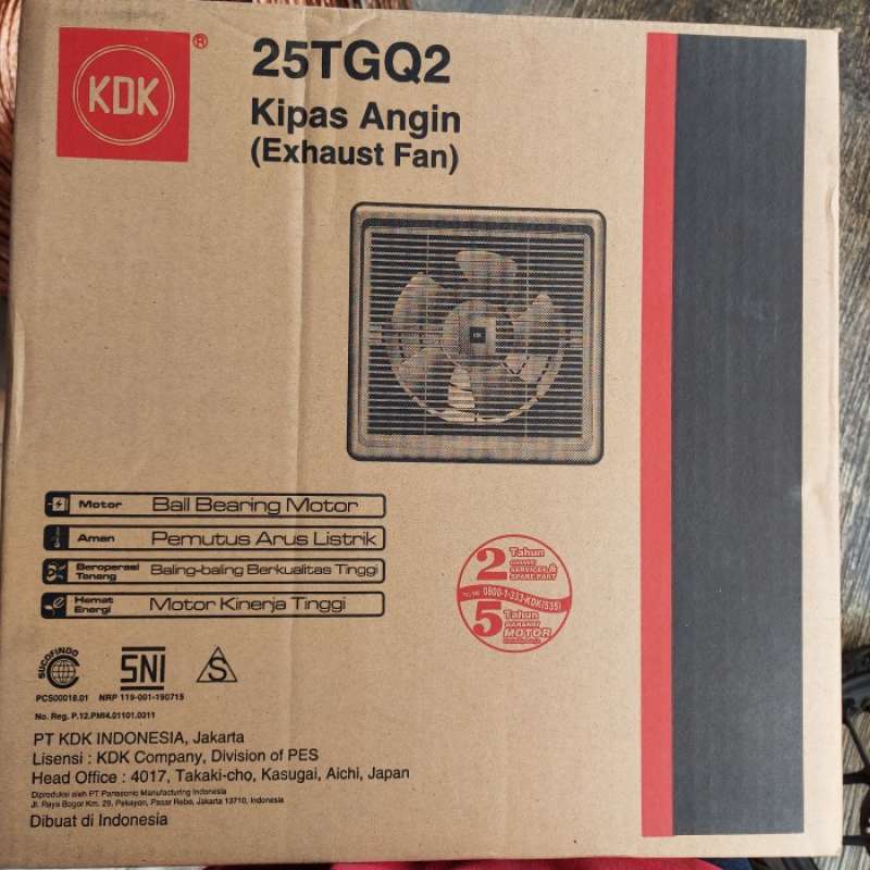 Promo 25tgq Kipas Angin Salling Exhaust Fan Ceiling 10 Inch Kdk Diskon ...