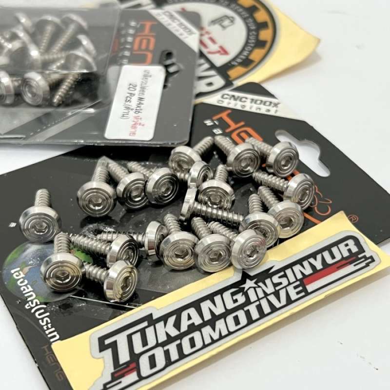 Promo Baut Body Stainless Heng Original Thailand Honda Matic Spiral ...