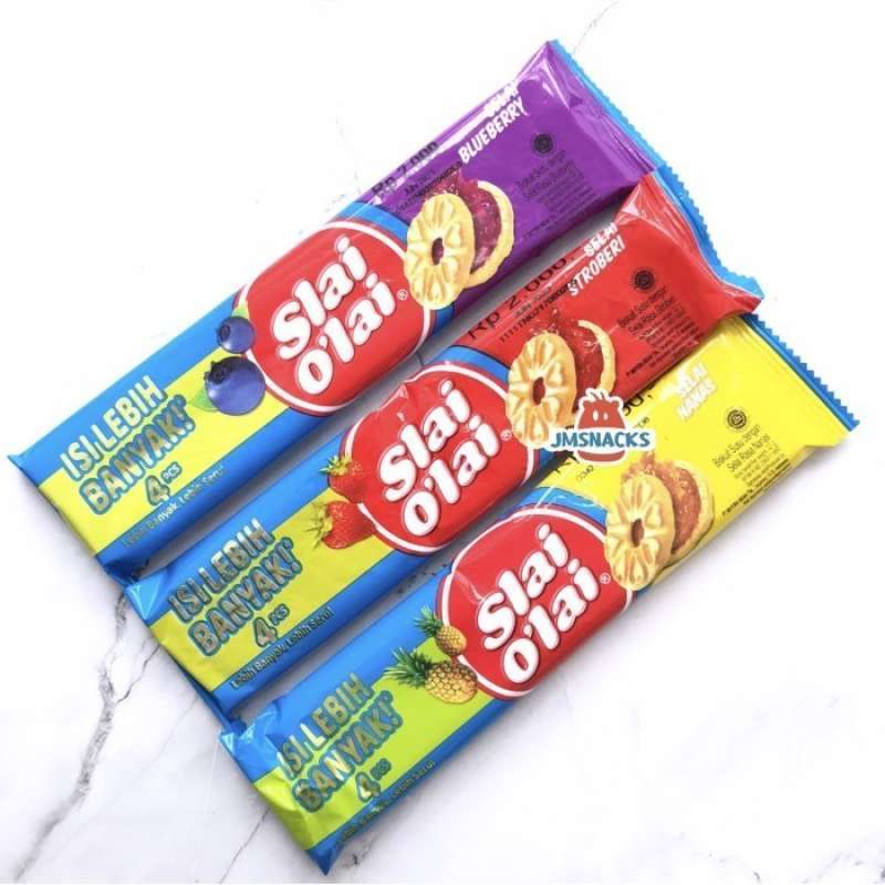 Jual Roma Slai Olai Satuan Biskuit Roma Slaiolai Selai - Pineapple Di ...