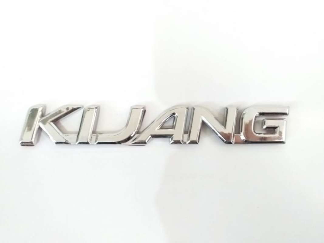 Promo Emblem Logo Tulisan Kijang Model Besar Chrome Diskon 39% Di ...