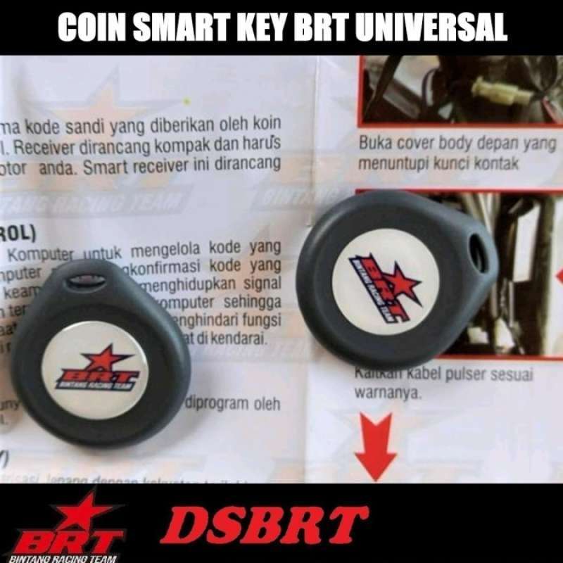 Promo Koin Coin Smart Key Alarm Motor Brt Diskon 23% Di Seller Berkah Sejahtera Store Id ...