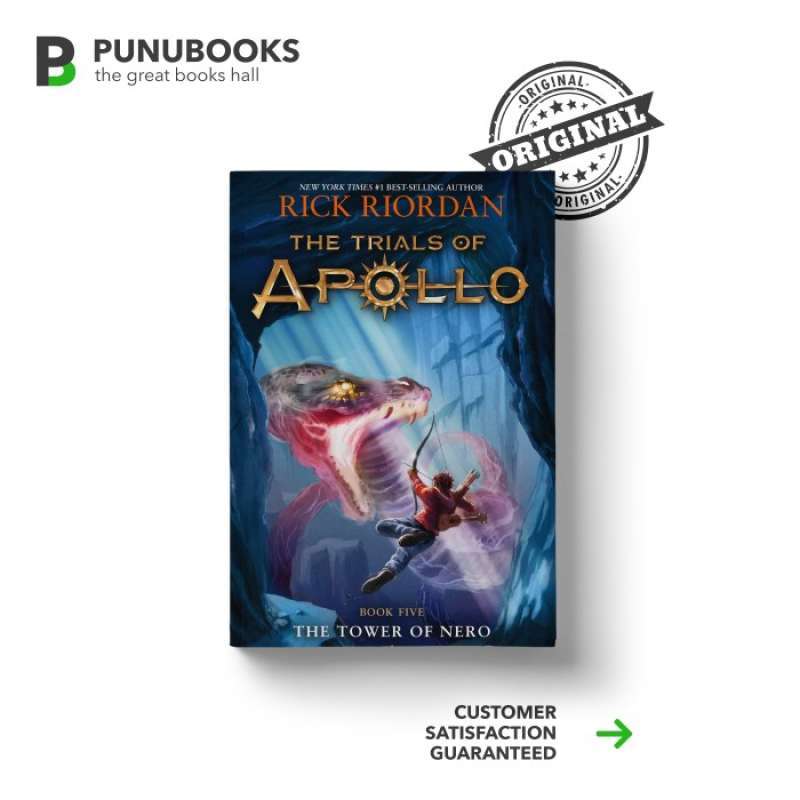 Promo Trials Of Apollo: The Tower Of Nero By Rick Riordan Diskon 23% Di ...