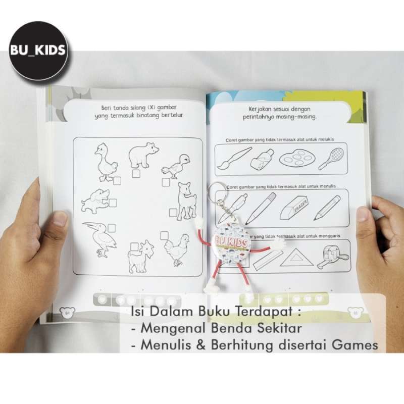Promo Ori Buku Aktivitas Anak Tk Paud - Brain Games For Kids - Brain ...