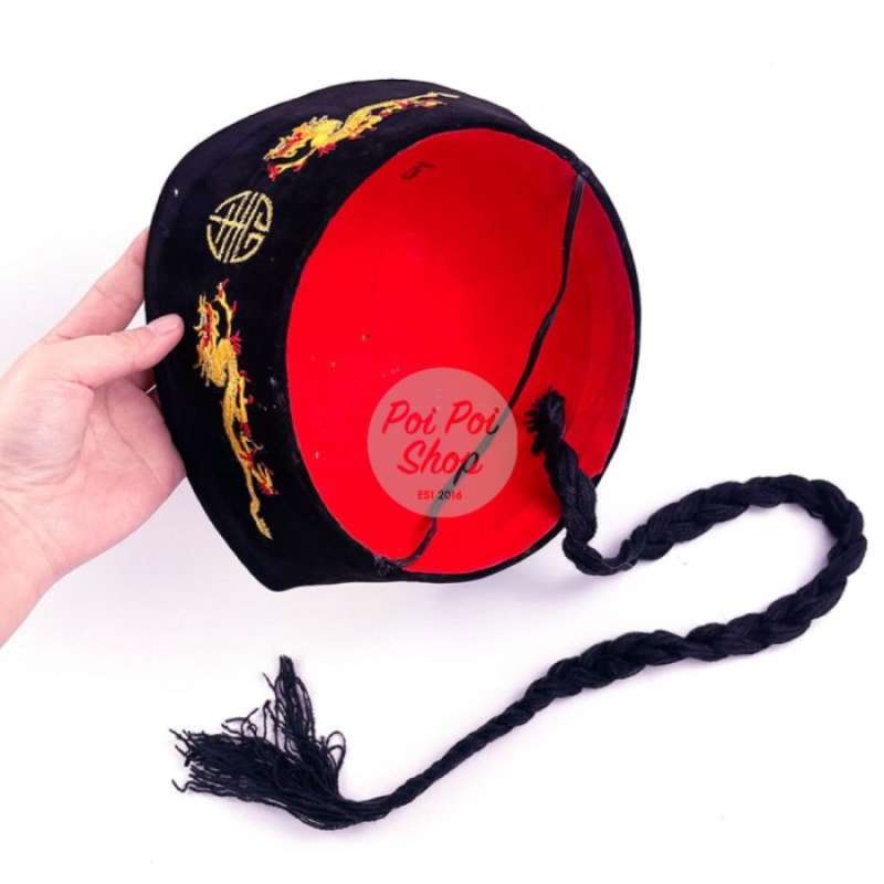 Promo Topi Imlek Anak Cheongsam Kostum Cina Raja Kaisar Manchu Qing ...
