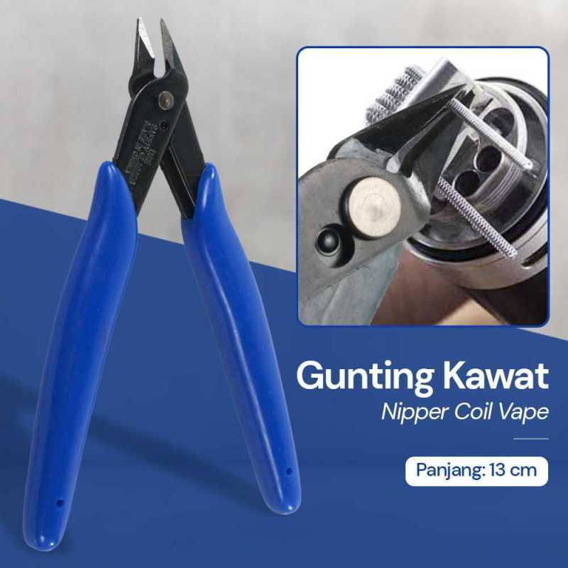 Jual Pcafc Gunting Kawat Tang Potong Nipper Coil Vape Plier Wire Cutter ...