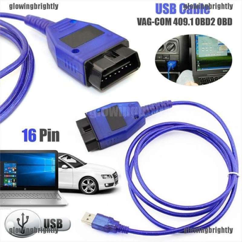 Promo Vag Com 409.1 Kkl Usb Kabel Audi Vw Obd2 Car Diagnostic Scanner Obd Diskon 23% Di Seller ...