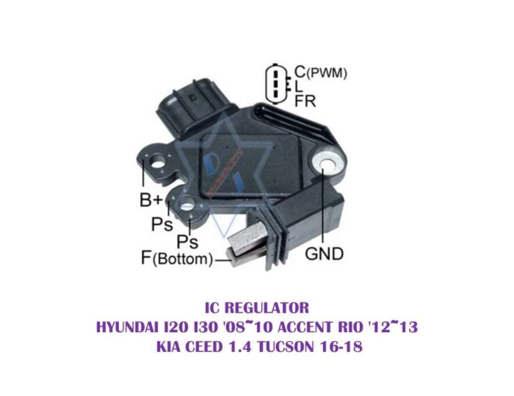Promo Ic Regulator Hyundai I20 I30 Accent Rio Kia Ceed 1.4 Tucson ...