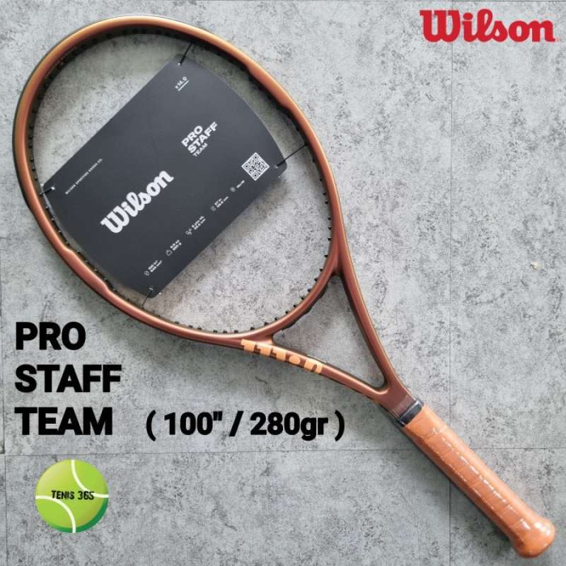 Promo Raket Tenis Wilson Pro Staff Team 100 V14 ( 100/ 280gr ) Diskon 33% Di Seller Harsastore ...