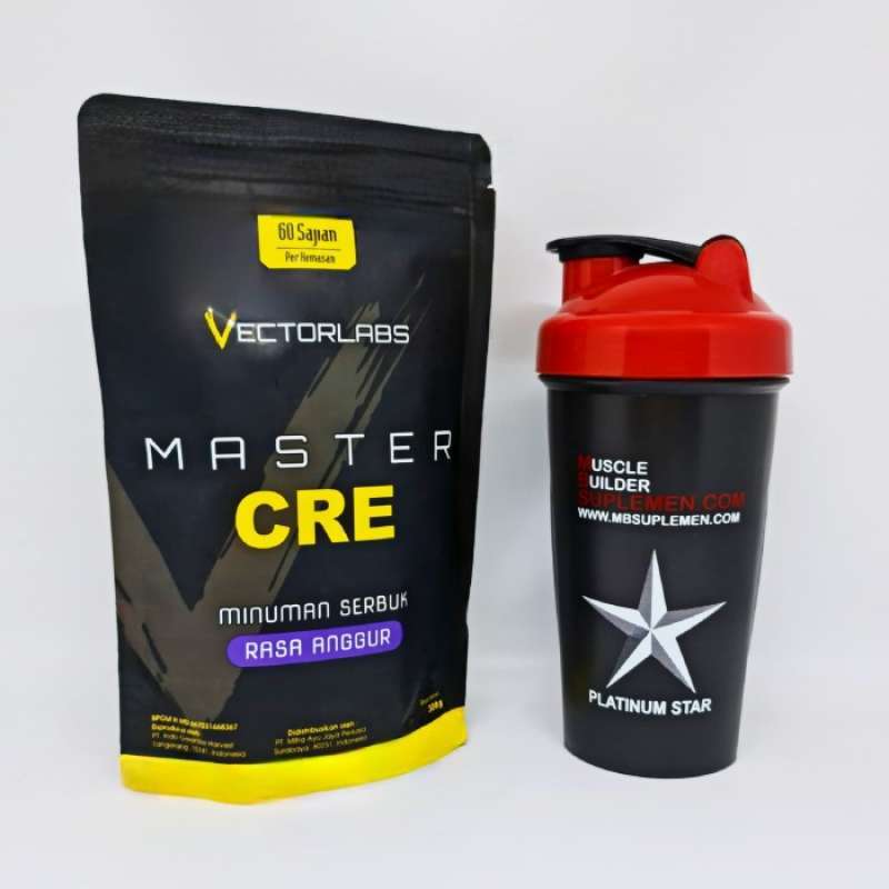 Promo Master Cre Vectorlabs 300 Grams Creatine Monohydrate Crevolene ...