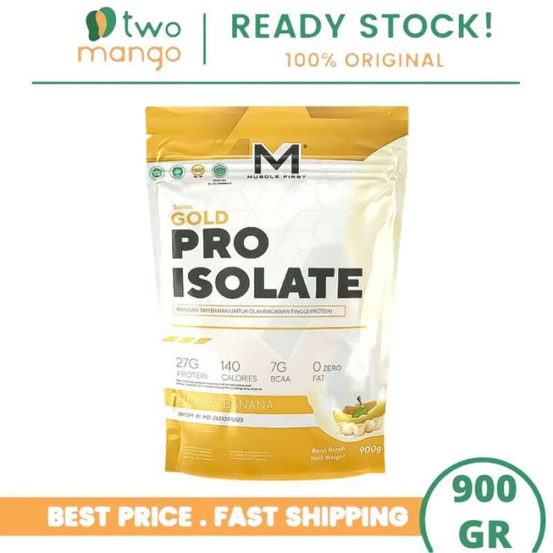 Promo Muscle First Gold Series Pro Isolate Whey Protein 2lbs 900gr ...