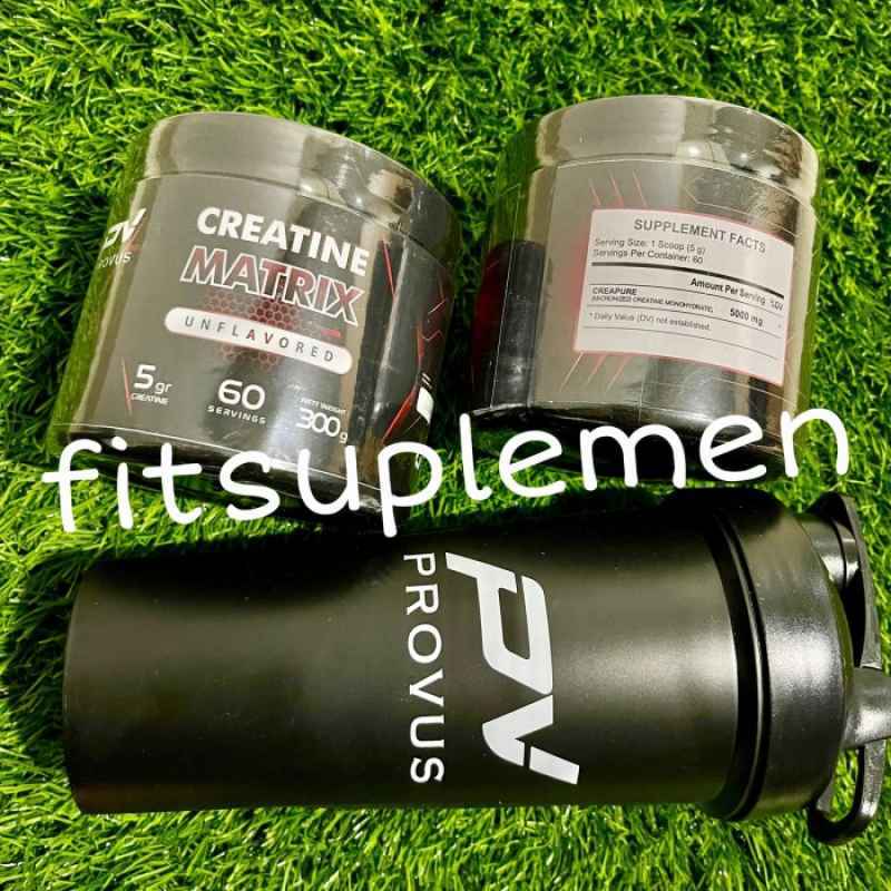 Promo Creatine Matrix 300 Gr Gram 300gr Provus Cre Monohydrate 60 ...