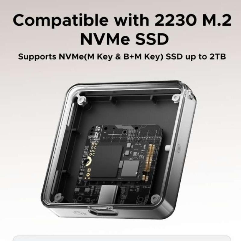 Jual Orico Magnetic MagSafe M.2 2230 Ssd Enclosure Direct External ...