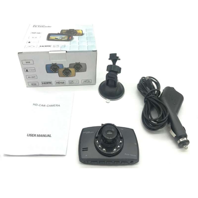 Promo Kamera Perekam Mobil Dashcam Ultra Hd 1080p G-sensor With Lcd ...