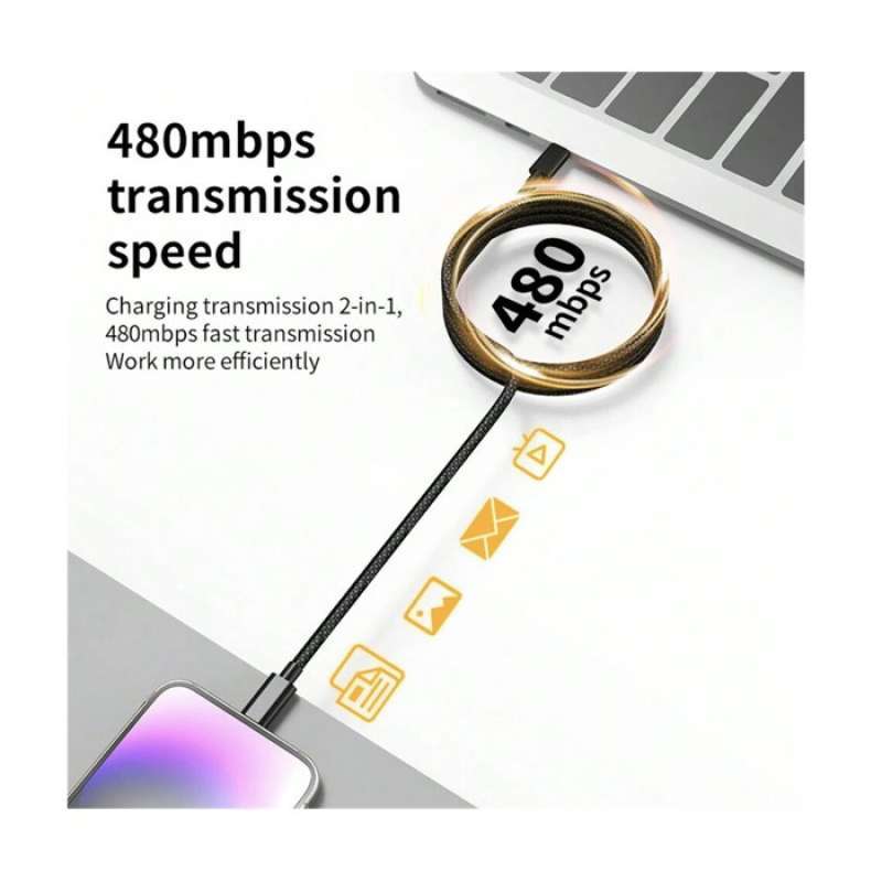 Promo Magic Full Line Magnetic Usb C Kable Data Lightning To Type C 65w ...