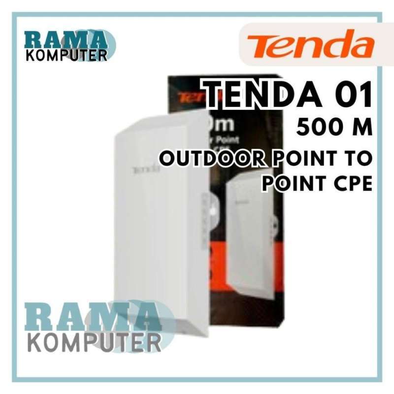 Jual Tenda O1 500m Outdoor Point To Point Cpe - Tenda 01 Wireless ...