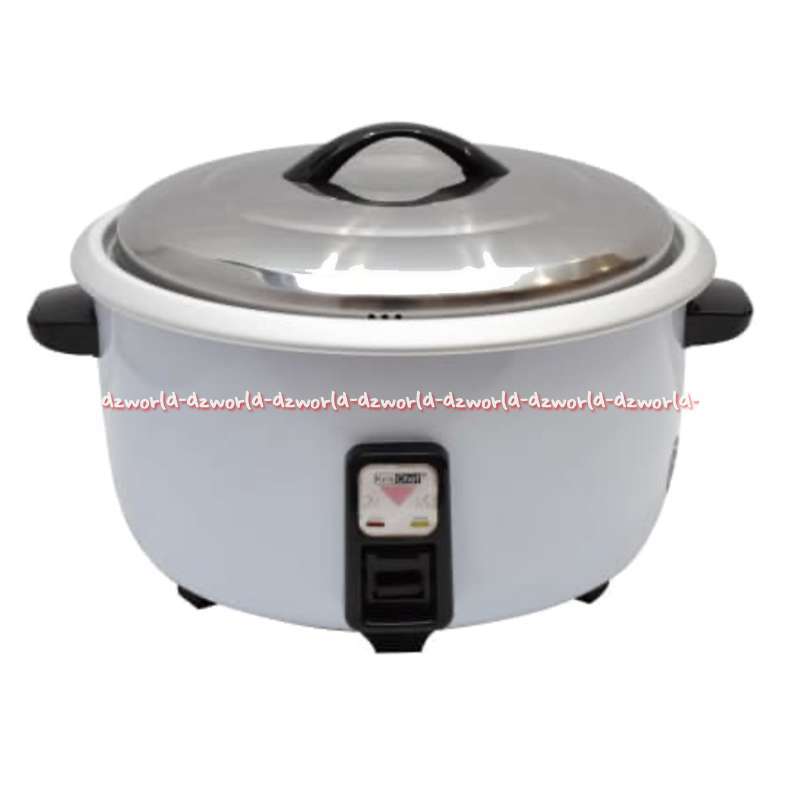 Jual Krischef 21l Rice Cooker Comercial Putih Stainless Steel Body Alat ...