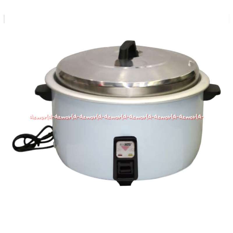 Jual Krischef 21l Rice Cooker Comercial Putih Stainless Steel Body Alat ...