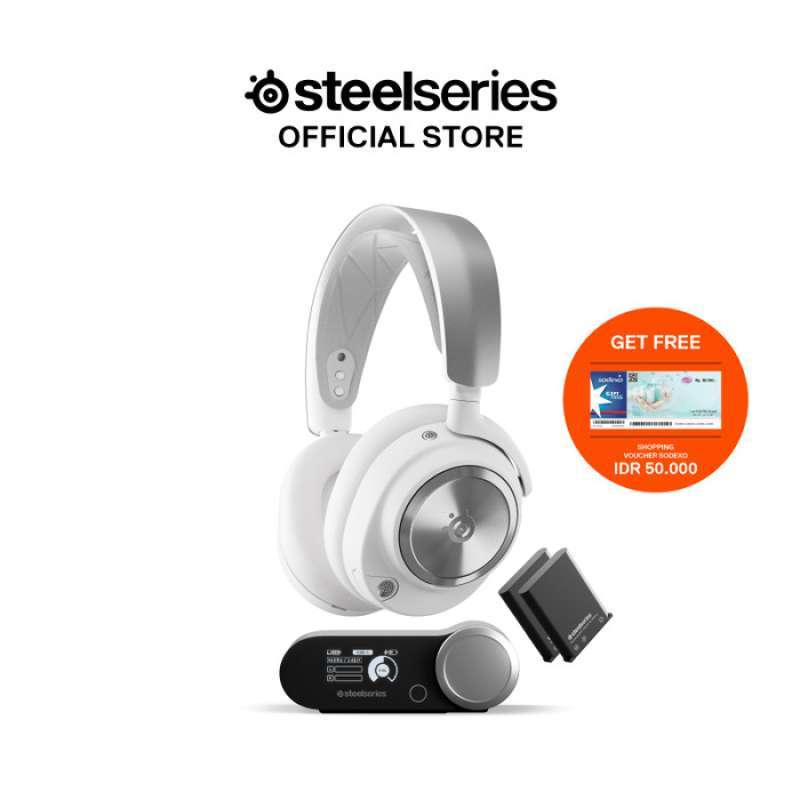 Promo Steelseries Arctis Nova Pro Wireless White With Gamedac Gen 2 - Gaming Headset Diskon 33% ...