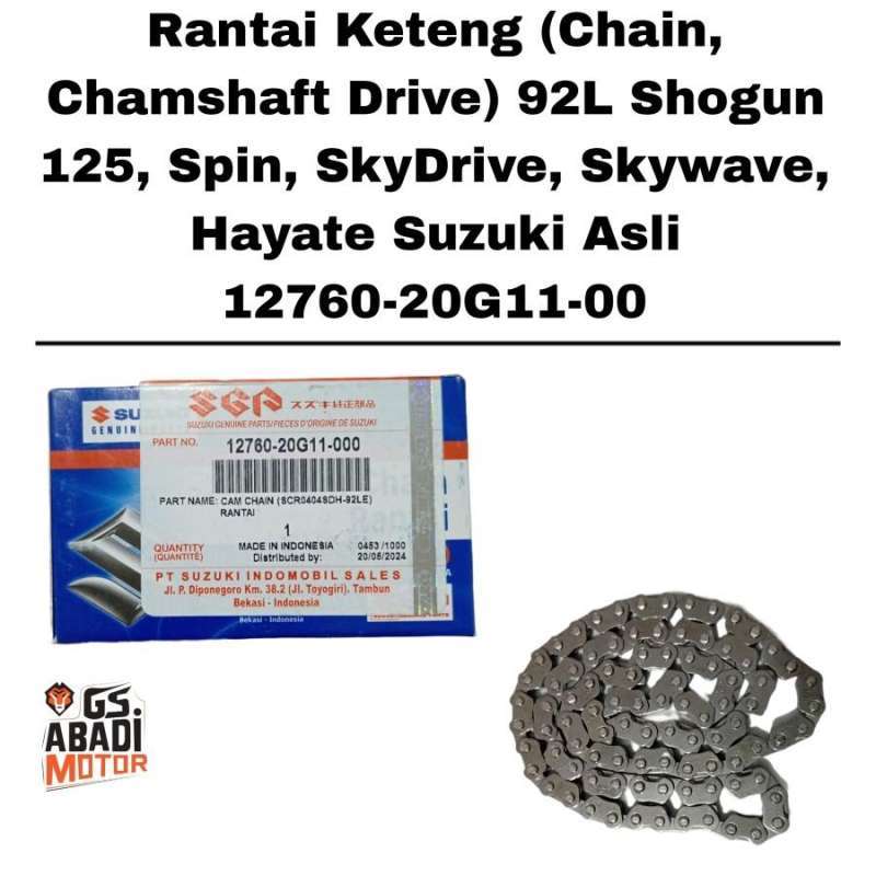 Harga Rantai Shogun125 💯 Terbaru, Spesifikasi, & Kredit Januari 2026